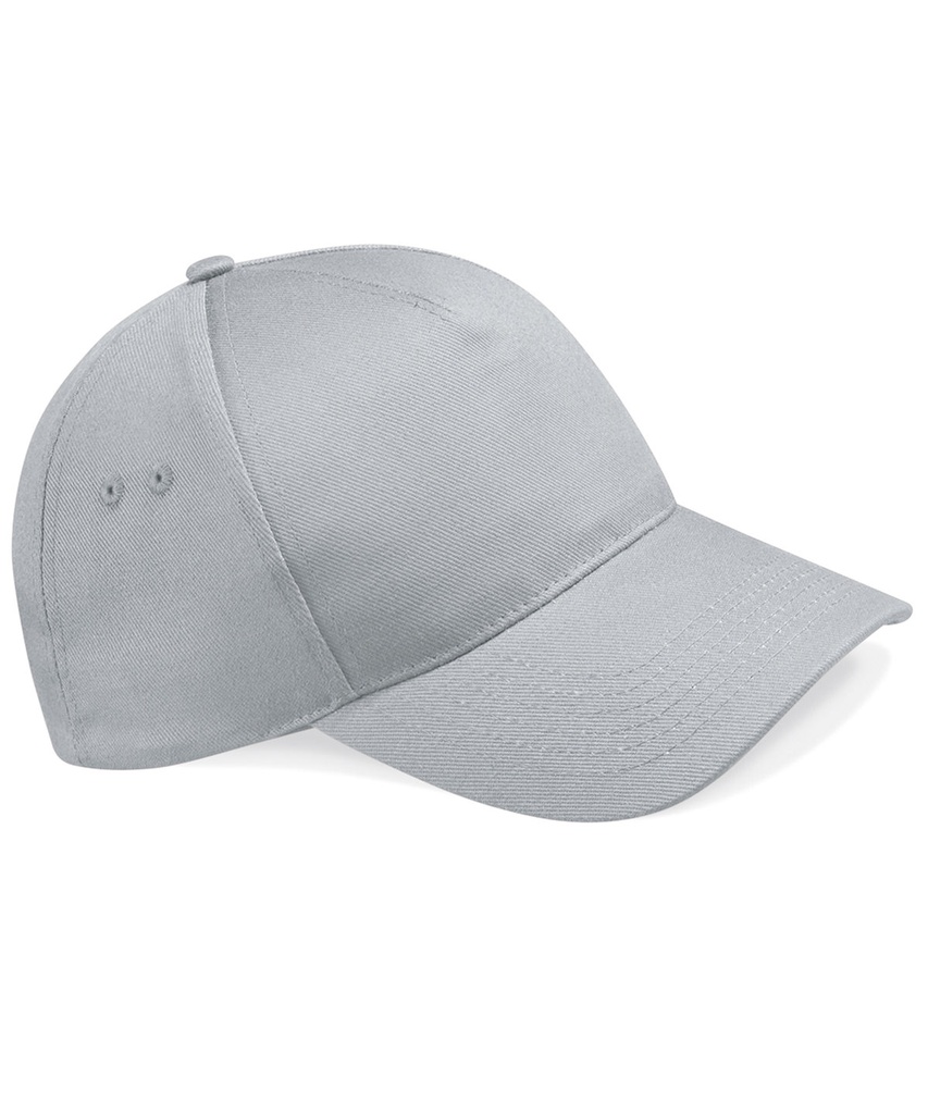 Beechfield Ultimate 5 Panel Cap BC015 Light Grey | Workline